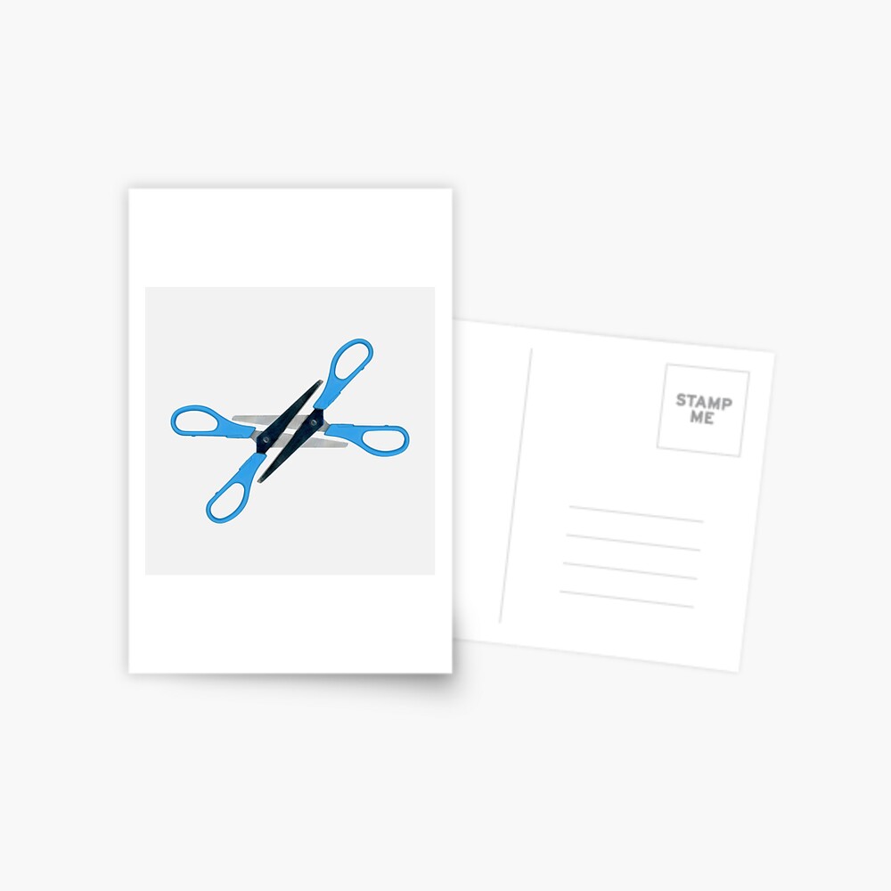 "Two Scissors Print" Sticker for Sale by pickledlesbian | Redbubble