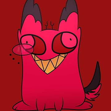 "I love cats - Cursed Alastor cat" Sticker for Sale by Roze Quartz ...