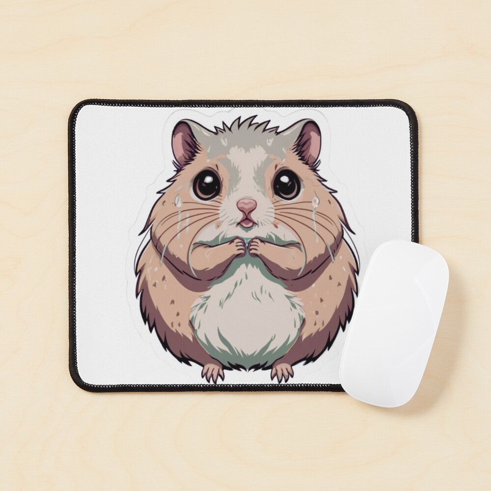 "sad hamster, Sad Hamster Meme" Sticker for Sale by pandk25 | Redbubble