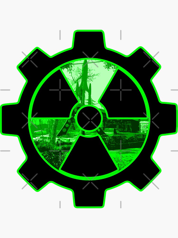 "Fallout Nuclear Vault Logo Symbol 3 4 Sole Survivor Wanderer Gaming ...