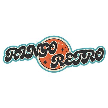 "Ringo Retro Wide Logo" Sticker for Sale by RingoRetro | Redbubble