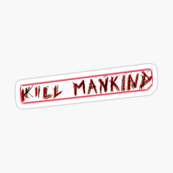 "kill" Sticker by Giuliana Cuevas | Redbubble