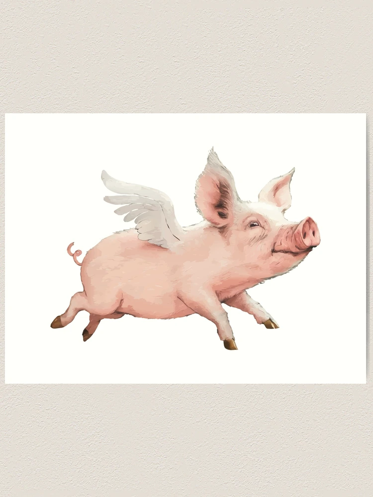 Flying Pig Sketch