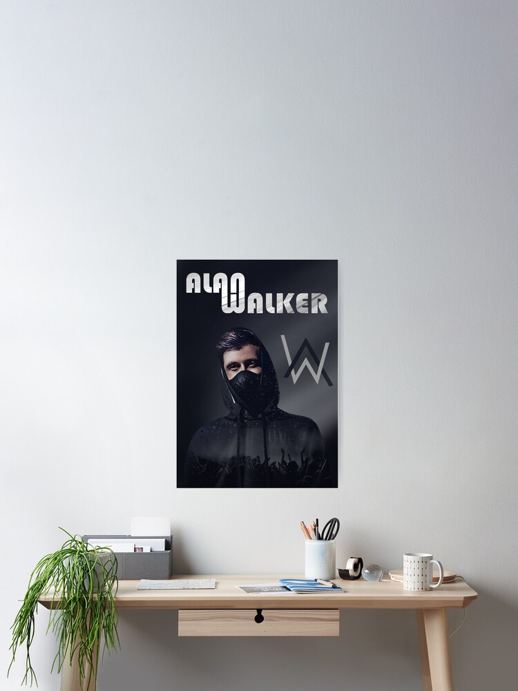 "Alan Walker" Poster by Sacha Rey | Redbubble
