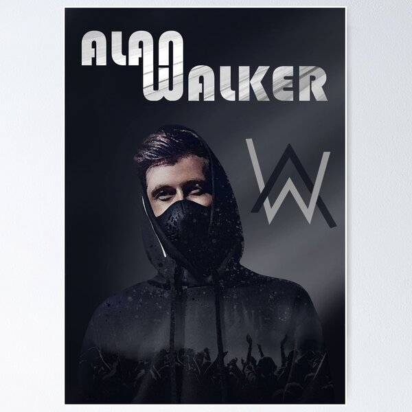 "Alan Walker" Poster by Sacha Rey | Redbubble