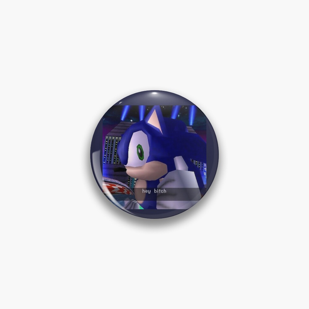 "hey bitch Sonic the Hedgehog Meme" Sticker for Sale by neogirl | Redbubble