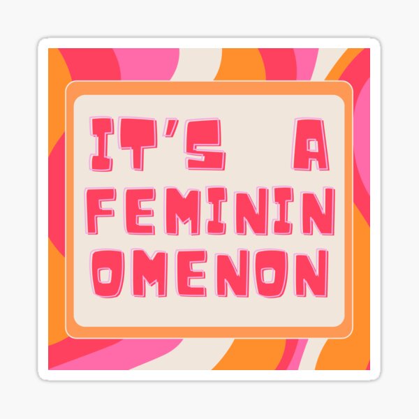 "Chappell Roan - Femininomenon" Sticker for Sale by eggily1023 | Redbubble