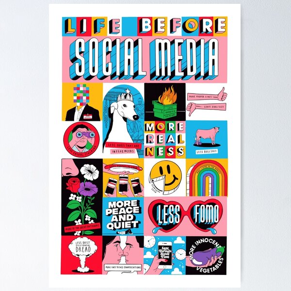 Social Awareness Poster Media Artssbcc Social Media Metrics Poster: