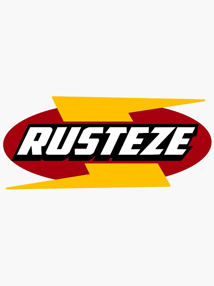 "Rusteze NASCAR Logo" Sticker for Sale by SibylPate | Redbubble
