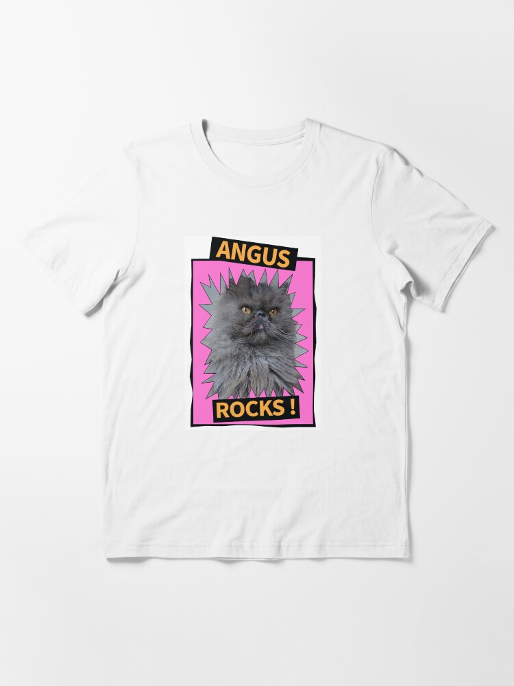 "Angus Rocks T-Shirt " Essential T-Shirt for Sale by sineadh | Redbubble