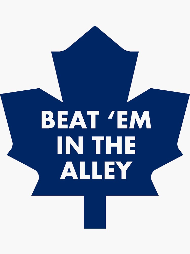 "TML - Beat 'Em In The Alley" Sticker for Sale by evcco | Redbubble