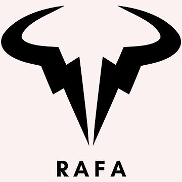 "Rafa Nadal Logo" Sticker for Sale by MelonieKot | Redbubble