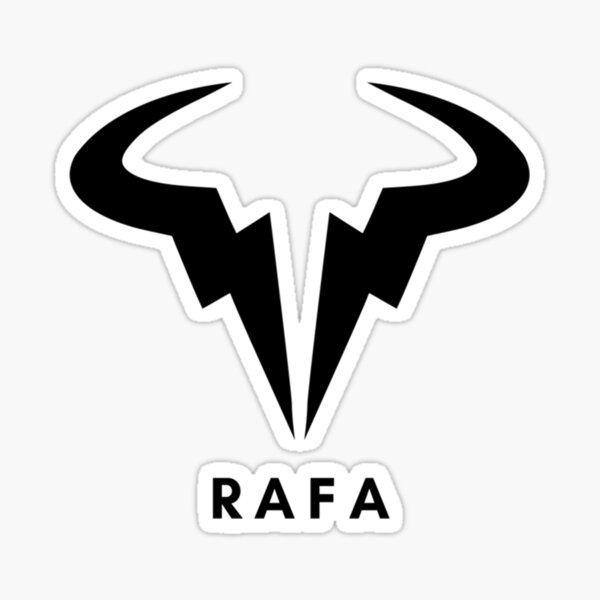 "Rafa Nadal Logo" Sticker for Sale by MelonieKot | Redbubble