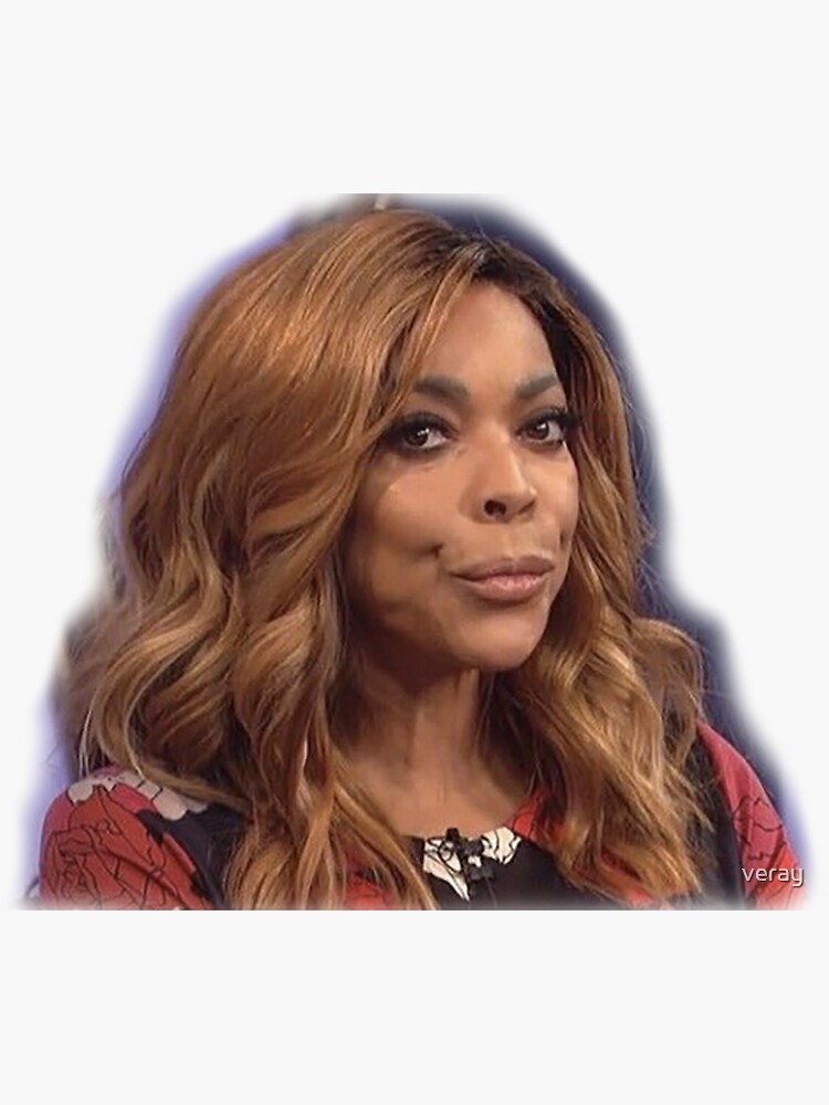 "wendy williams reaction" Sticker by veray | Redbubble