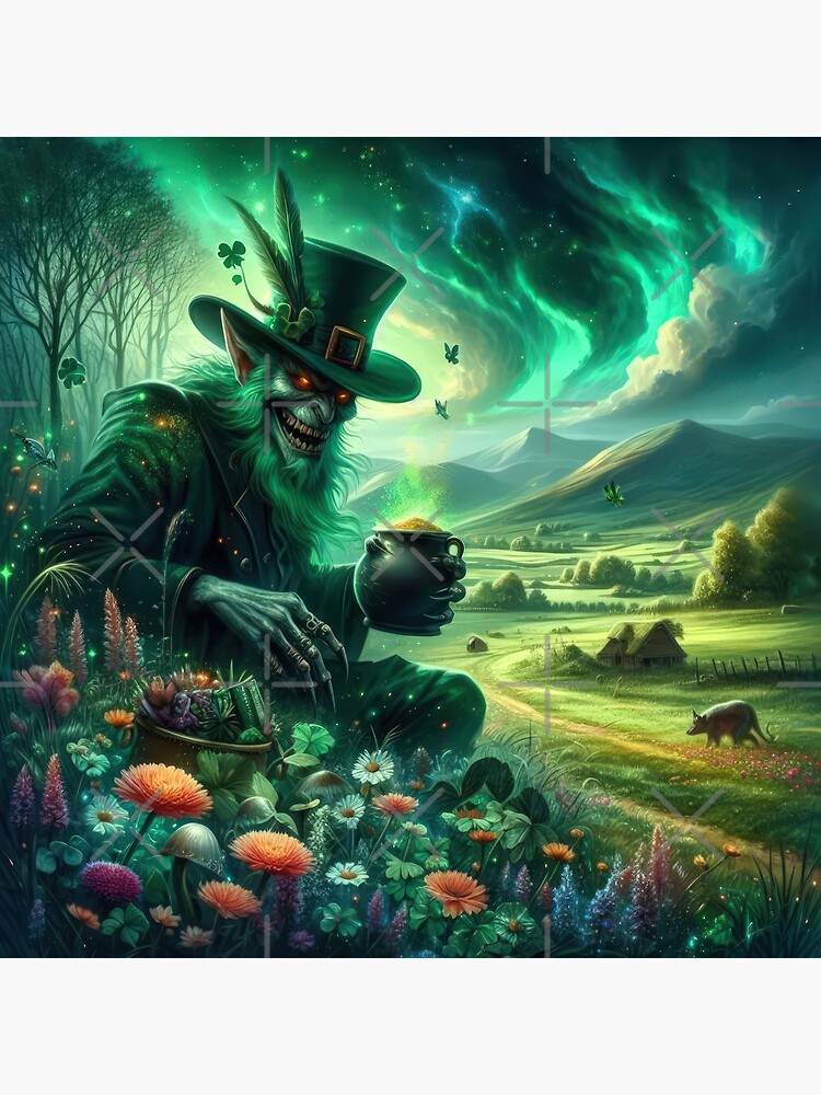 Evil Leprechaun Art