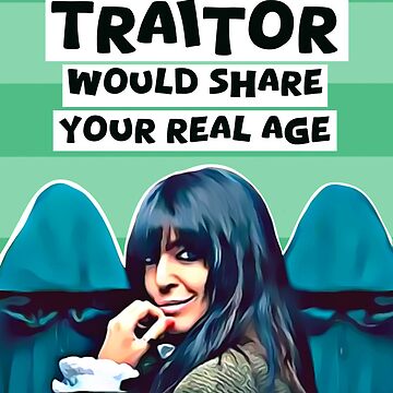 "Cheeky Birthday Card - 'The Traitors' Inspired Age Secret, Playful ...