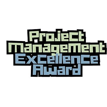 "Project Management Excellence Award" Sticker for Sale by variant ...