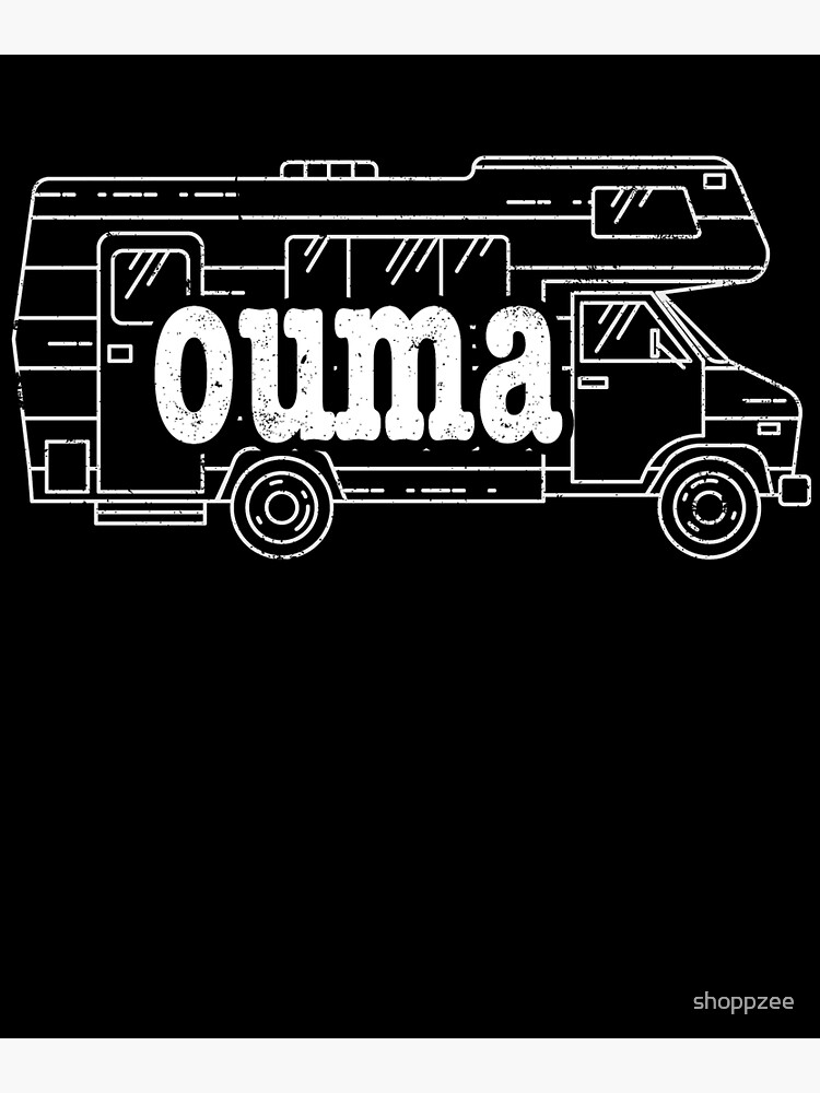 "Beste Afrikaans Ouma RV Ruhestand" Fotodruck von shoppzee | Redbubble