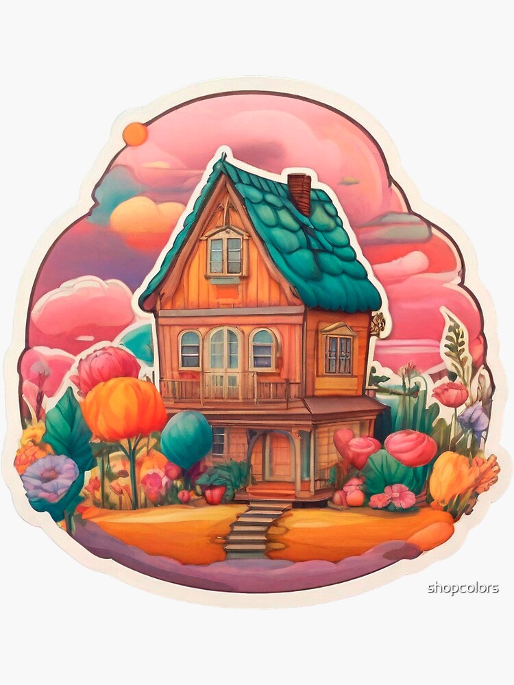"Funhaus Logo" Sticker for Sale by shopcolors | Redbubble