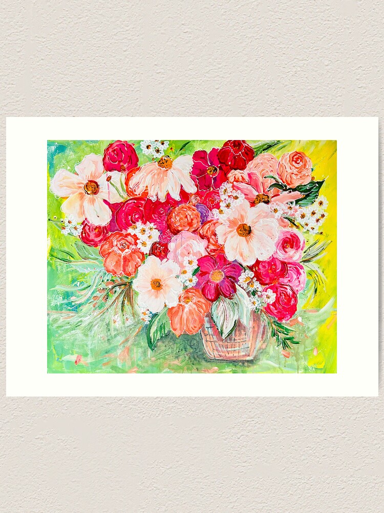 "Spring Florals - impressionist Spring Flowers" Art Print for Sale by ...