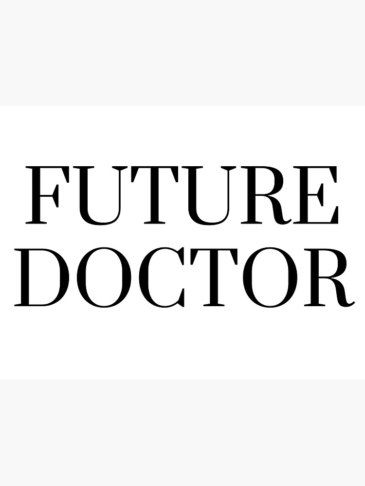 "Future Doctor" Sticker for Sale by sandyzam | Redbubble