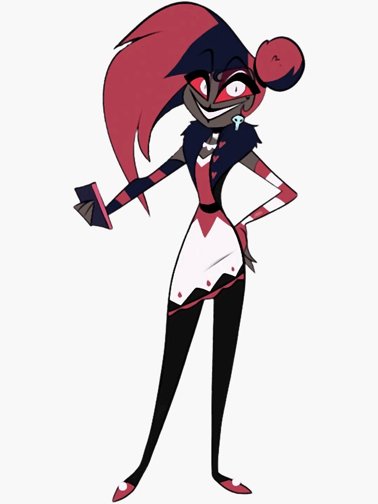 "Hazbin Hotel Velvette" Sticker for Sale by FlorindaCox | Redbubble