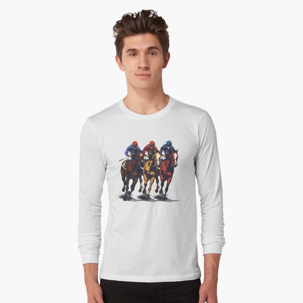"Horse Racing" Sticker for Sale by WebBoutique | Redbubble