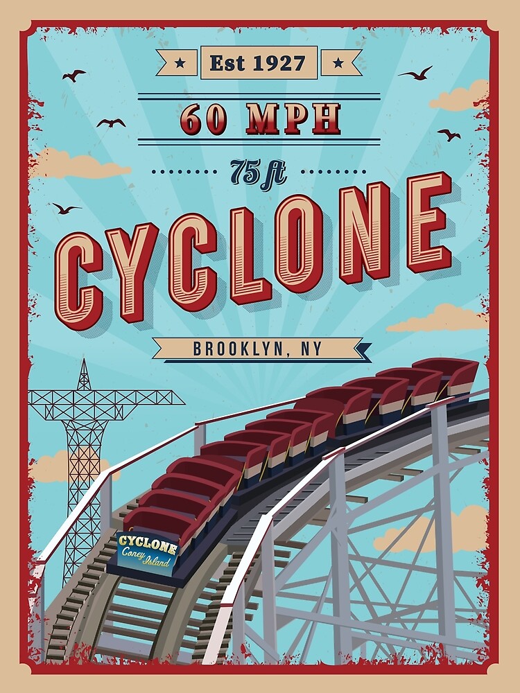 "Cyclone" Poster for Sale by ggomes | Redbubble