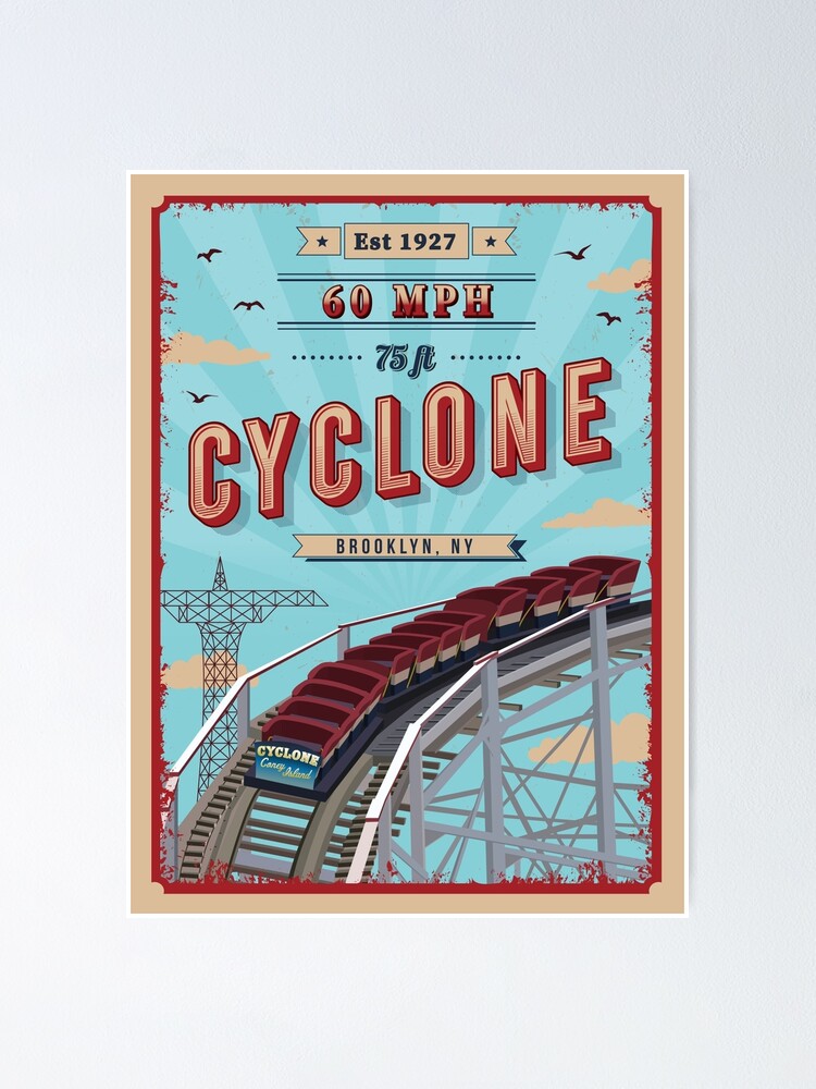 "Cyclone" Poster for Sale by ggomes | Redbubble