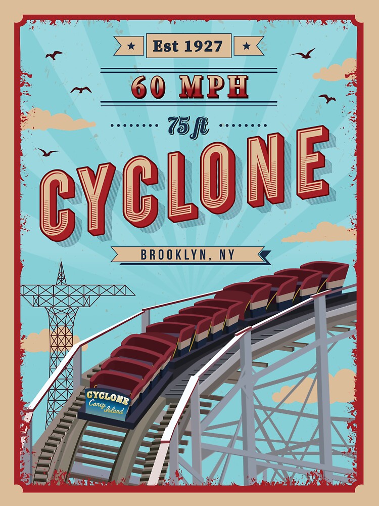 "Cyclone" Sticker for Sale by ggomes | Redbubble