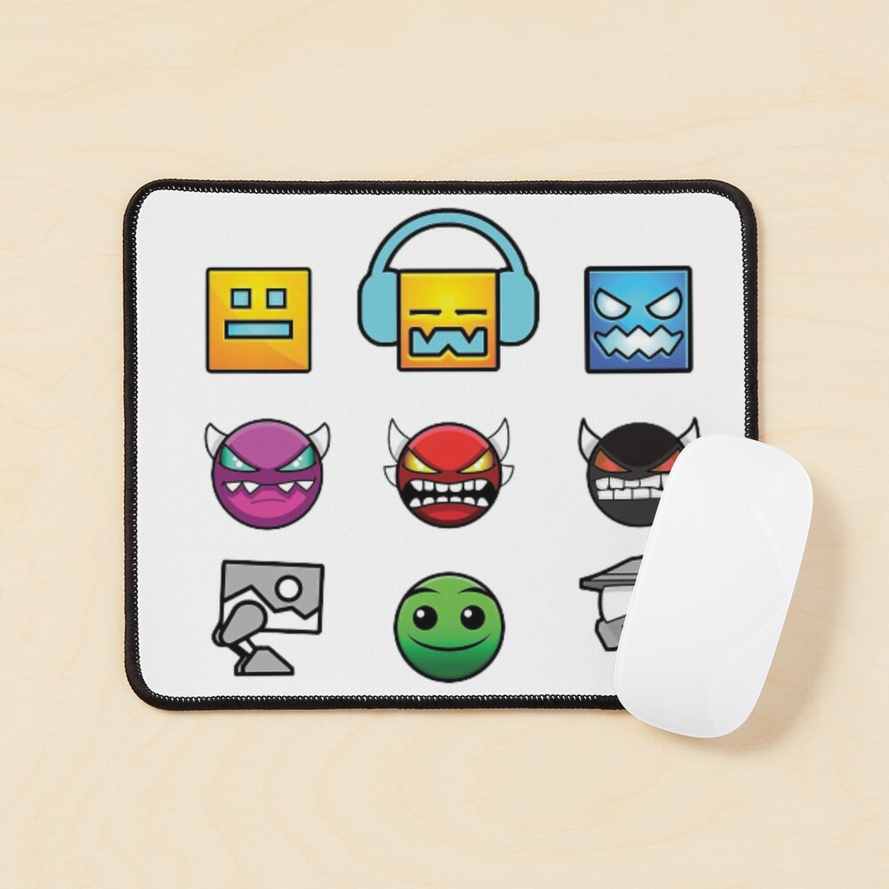 "Geometry Dash" Sticker for Sale by kerabat | Redbubble