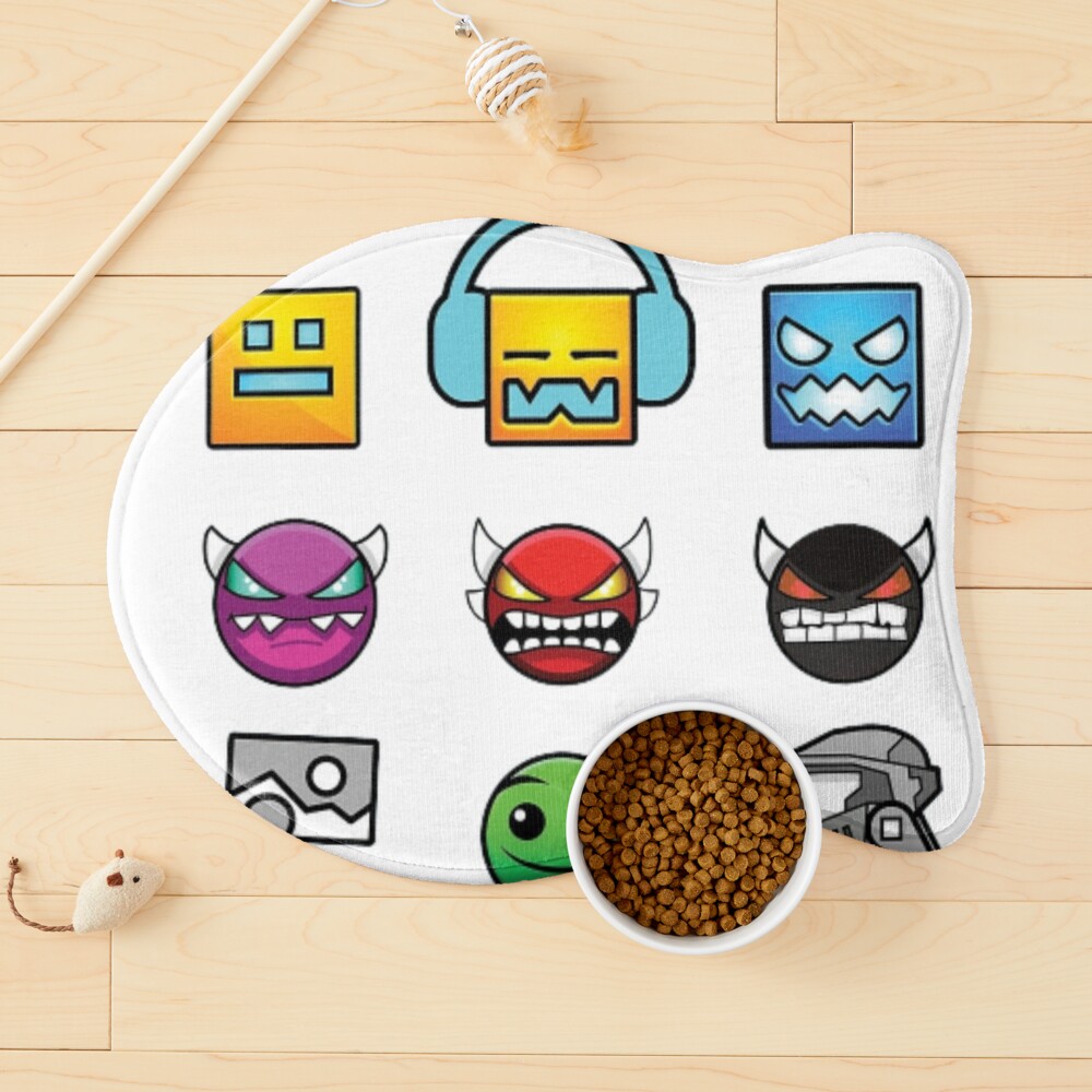 "Geometry Dash" Sticker for Sale by kerabat | Redbubble