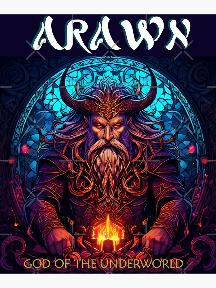 "Arawn Celtic God Of The Underworld" Poster for Sale by Lemonsandall ...