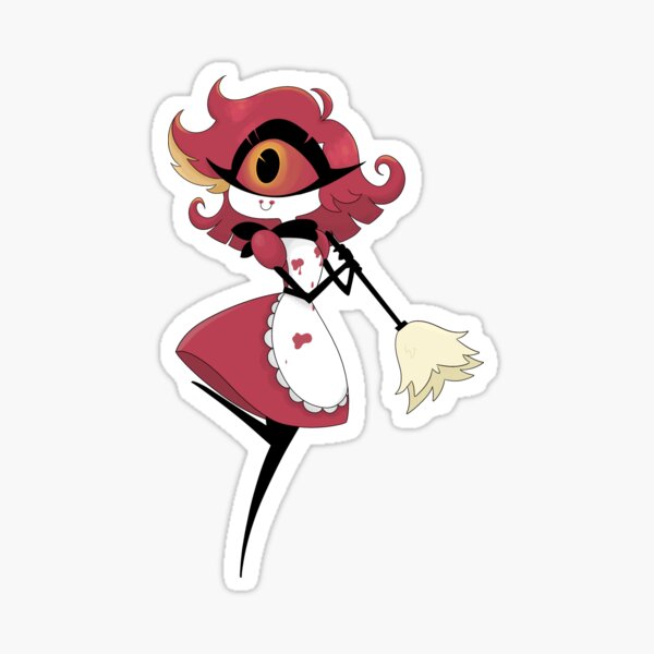 "Niffty from Hazbin Hotel" Sticker for Sale by Applestarx3 | Redbubble