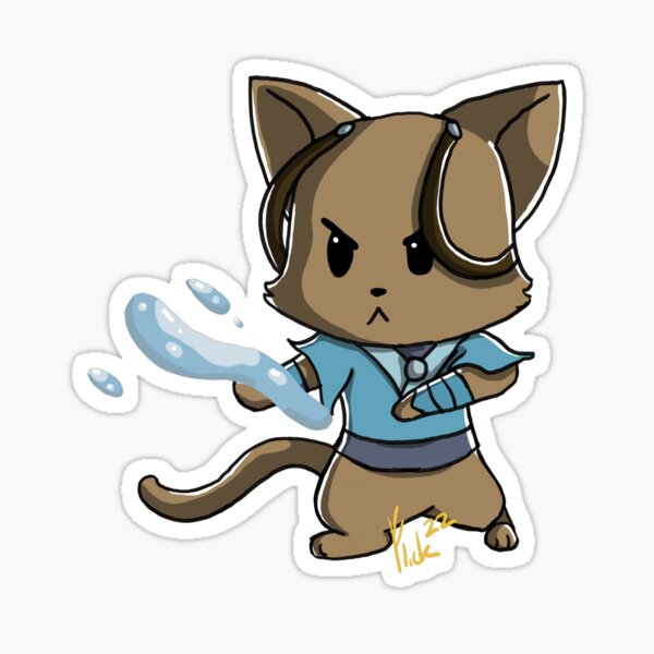 "Katara of the Southern Water Tribe (2024 Reboot)" Sticker for Sale by ...