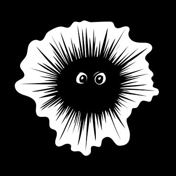 "Evil spiny sea urchin" Sticker by maassenware | Redbubble