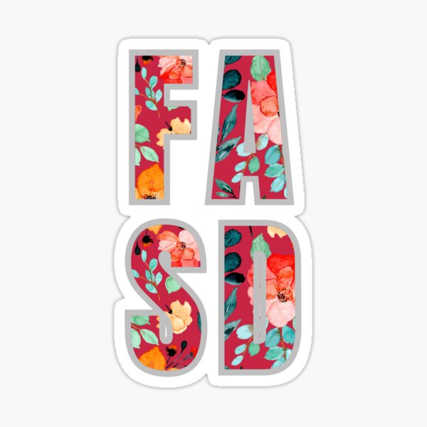 "Understanding FASD: Effects, Symptoms, and Support" Sticker for Sale ...