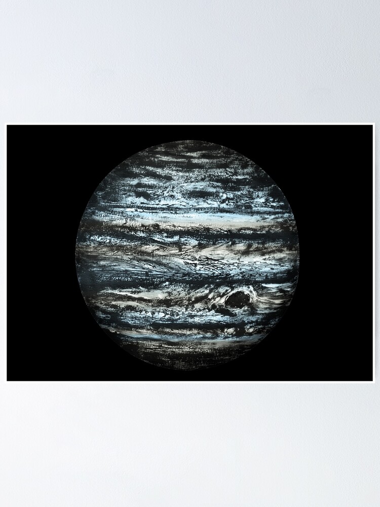 "JUPITER Solar System Design" Poster for Sale by StylishTayla | Redbubble
