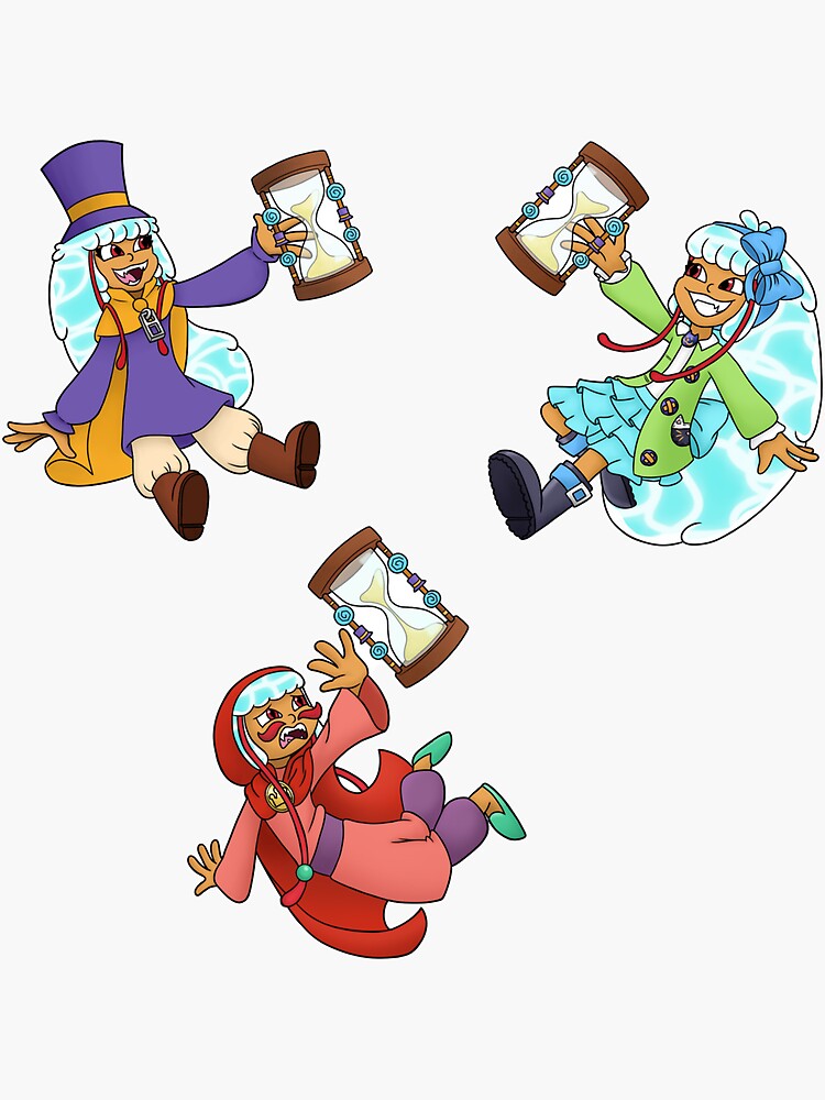 "Sally Cosplay: The Protag Antag Trio" Sticker for Sale by sahlee-seww ...