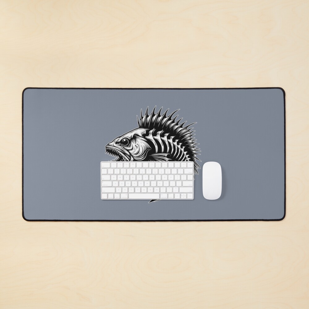 "Weird Looking Fish - Best Fishbone Fishing Graphic" Sticker for Sale ...