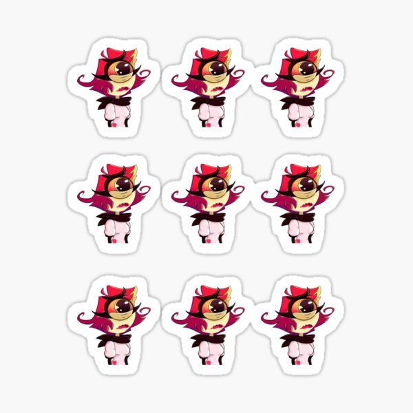 "Niffty From Hazbin Hotel" Sticker by AkaiSora8964 | Redbubble