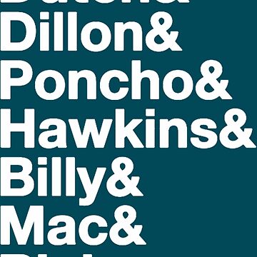 "Predator sci-fi cinema Manliest Rescue Team Premium " Sticker for Sale ...