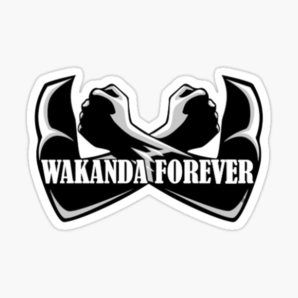 Wakanda Forever Stickers | Redbubble