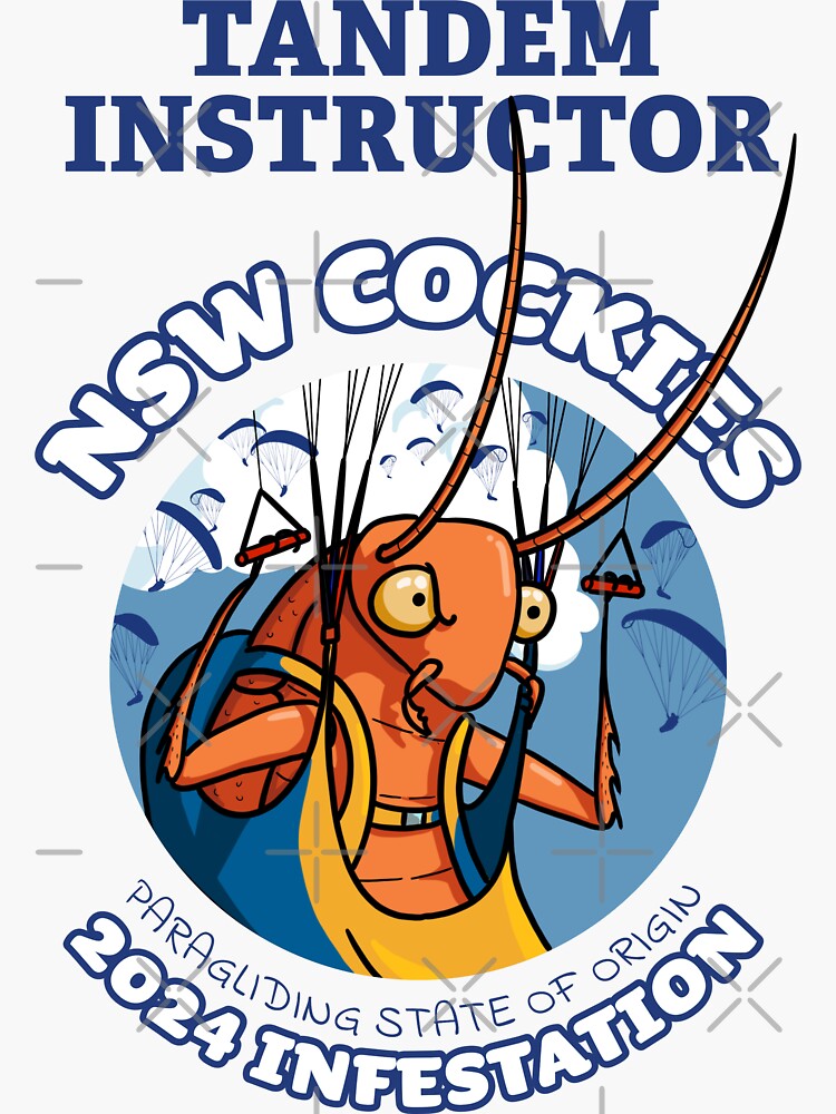 "Tandem Instructor - 2024 NSW Cockroaches - Paragliding State of Origin ...