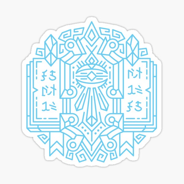 "Mage – Class Crest (color)" Sticker for Sale by dcmjs | Redbubble