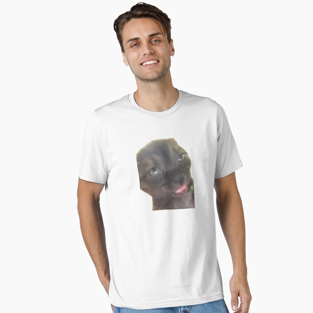 "tired cat meme brainrot" Sticker for Sale by misscouchpotato | Redbubble