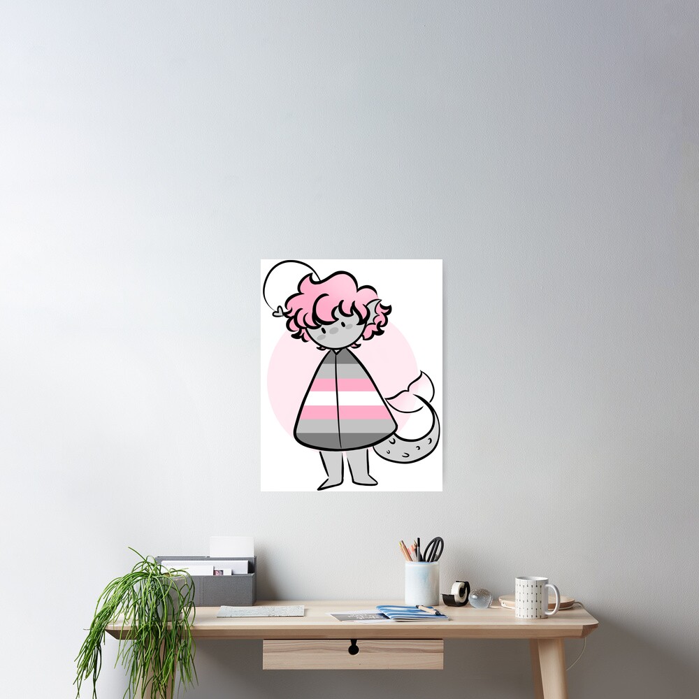 "Demigirl" Art Print for Sale by Rainb0w-S0da | Redbubble
