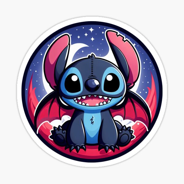 "Stitch x Toothless" Sticker for Sale by mrkadms | Redbubble
