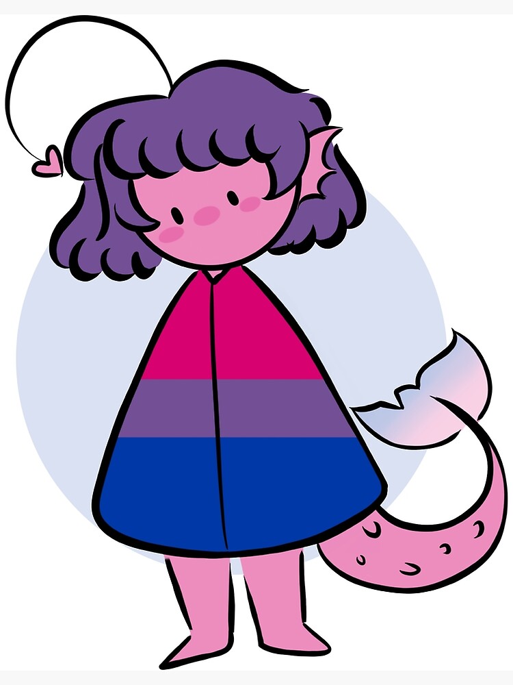 "Bisexual " Art Print for Sale by Rainb0w-S0da | Redbubble
