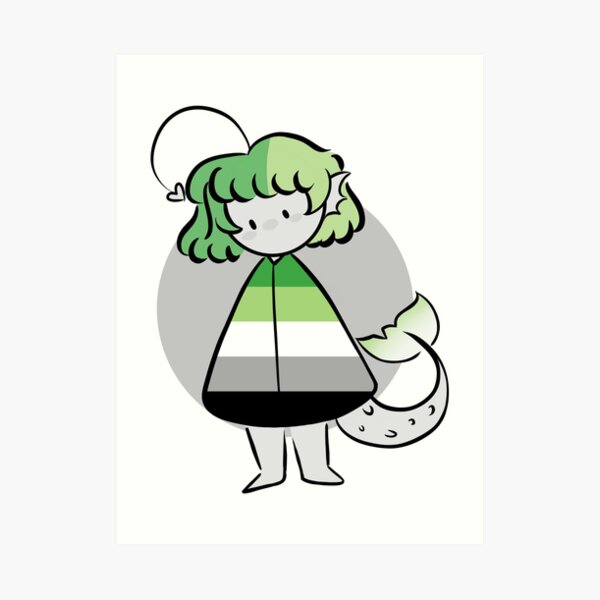 "Aromantic " Art Print for Sale by Rainb0w-S0da | Redbubble